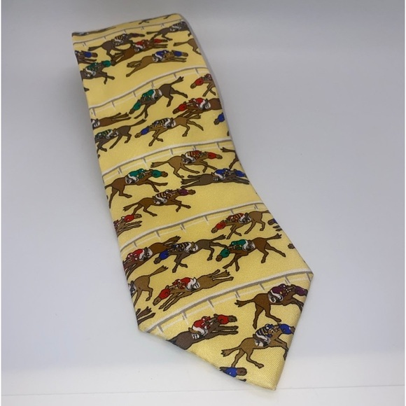 Alynn neckwear | Accessories | Vintage Alynn Neckwear At The Rail Race ...